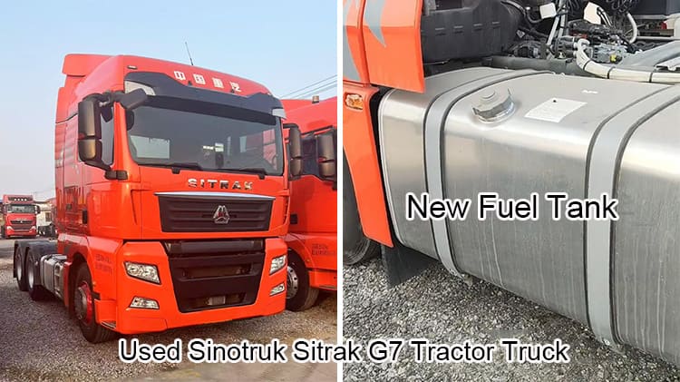 Sinotruk Sitrak G7 Tractor Truck Used Second Hand Trucks for Sale